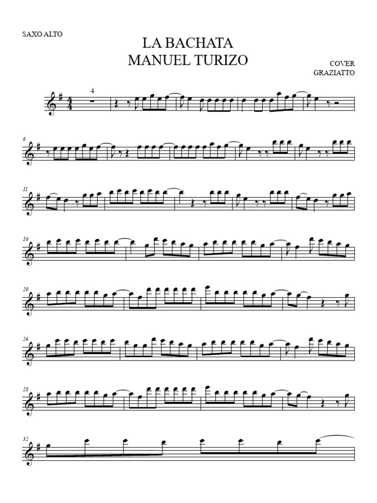 La Bachata - Manuel Turizo | PDF
