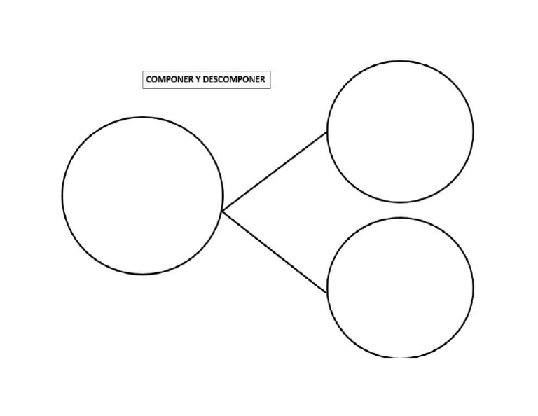 Plantilla Componer y Descomponer | PDF