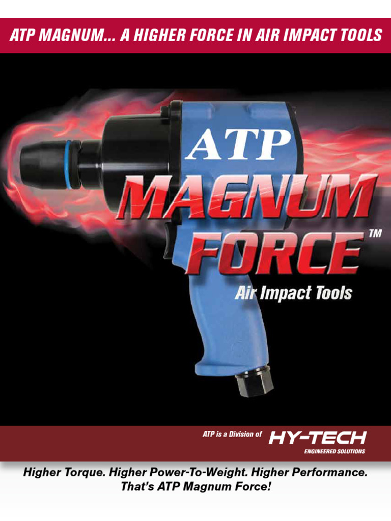 ATP Magnum Force Brochure | PDF | Hammer | Vehicle Technology