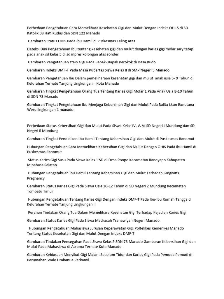 Dokumen | PDF | Ilmu Sosial | Kesehatan Holistik