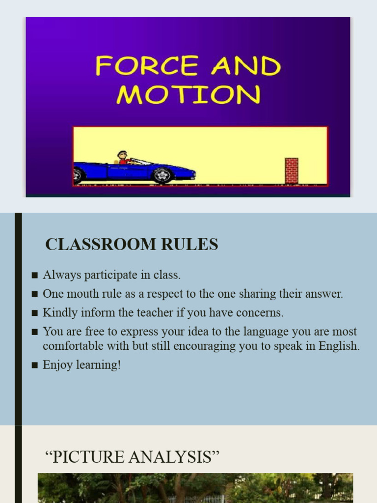 Forces and Motion | PDF