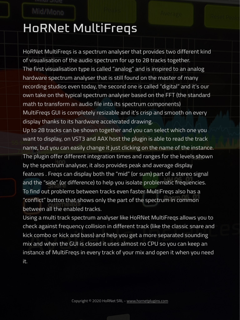 Hornet Multifreq User-Manual | PDF | Computing | Computer Engineering