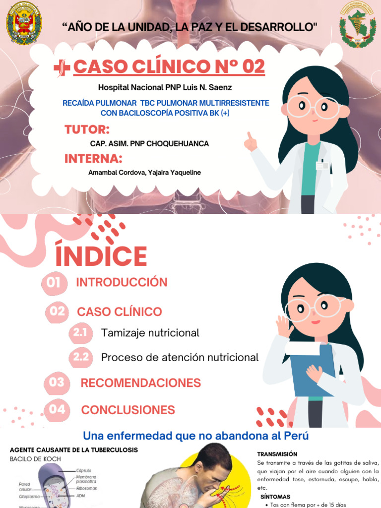 Caso Los Olivos TBC Multidrogoresistente | PDF | Tuberculosis | Dieta