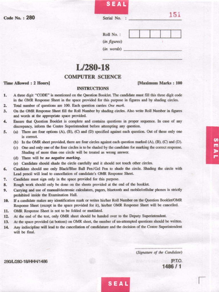 CODE 280 Computer Science | PDF | Sampling (Statistics) | Computing