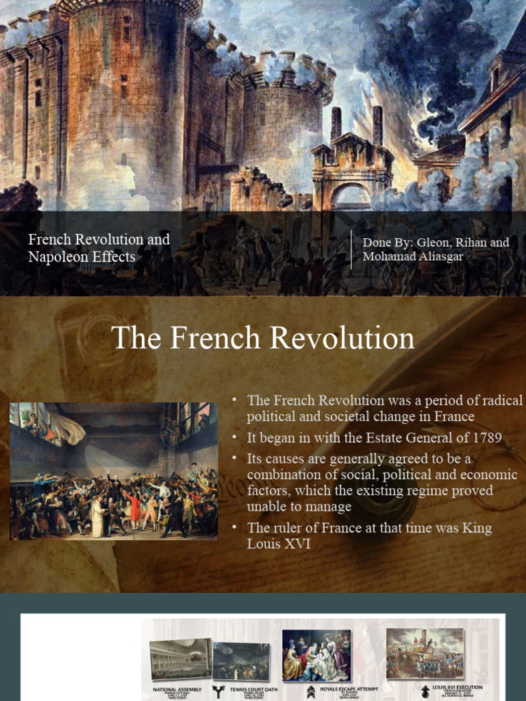French Revolution and Napoleon Effects | PDF | French Revolution ...