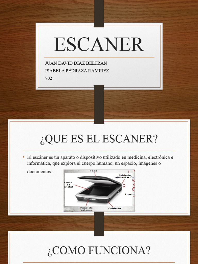 Presentacion El Escaner 702 | PDF | Tecnología