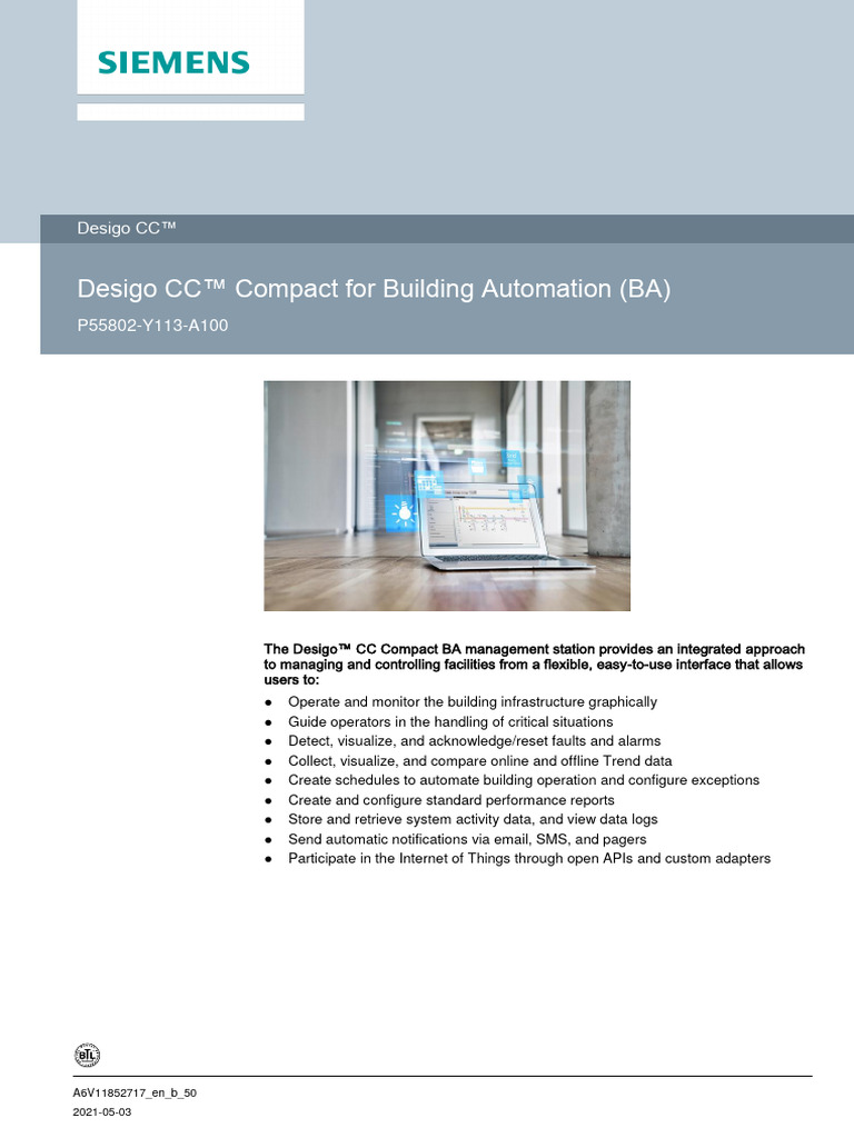 A6V11852721 - Desigo CC Compact BA - en | PDF | Microsoft Windows ...