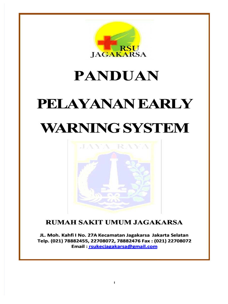 PDF Panduan Pelayanan Ews Compress | PDF