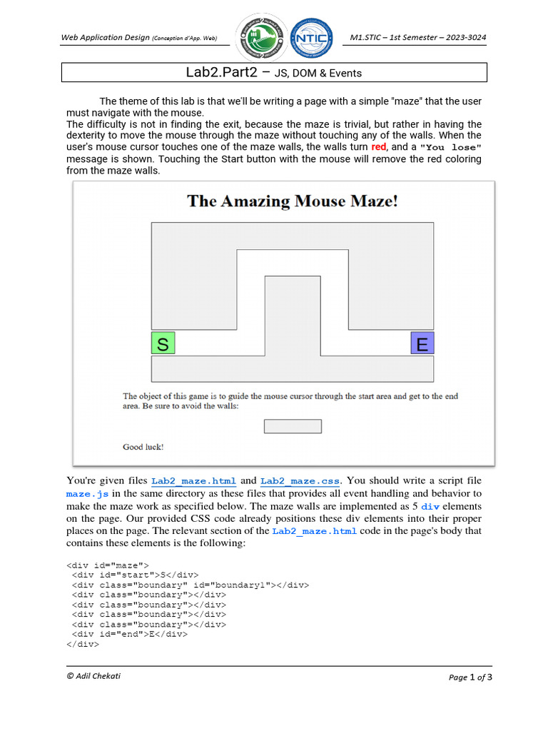 CAW Lab2 Part2 | PDF | World Wide Web | Internet & Web