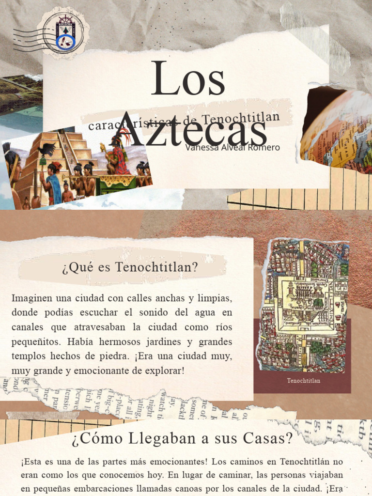 Tenochtitlan: Jardines y Mercados Aztecas | PDF | Ciencias sociales