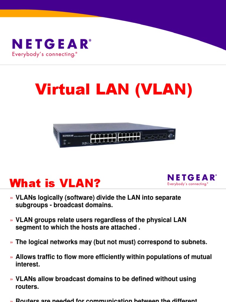 Vlan | PDF | Communications Protocols | Computer Network