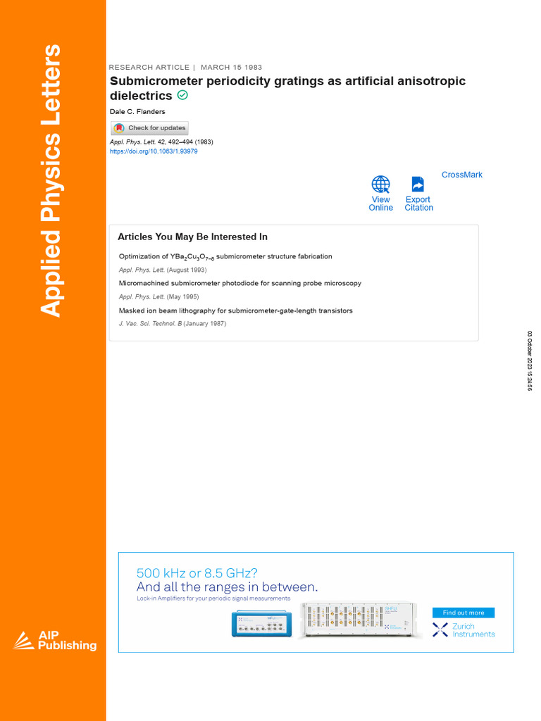 492 1 Online | Download Free PDF | Photolithography | Optics