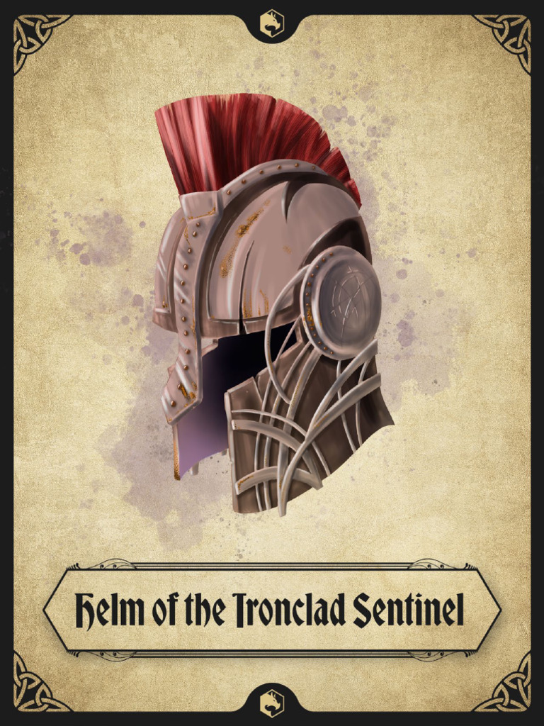 Helm of the Ironclad Sentinel | PDF