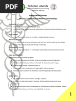 Unit 1 ANAPHY Printable Notes | PDF | Epithelium | Skin