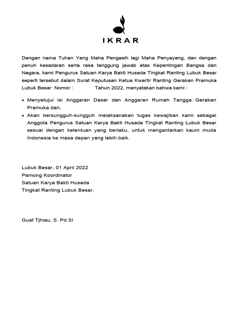 IKRAR | PDF