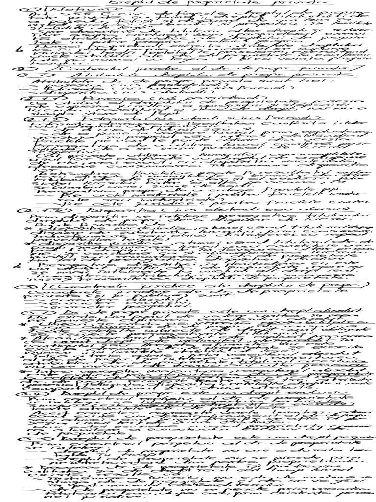 6 Dreptul de Proprietate Privata | PDF