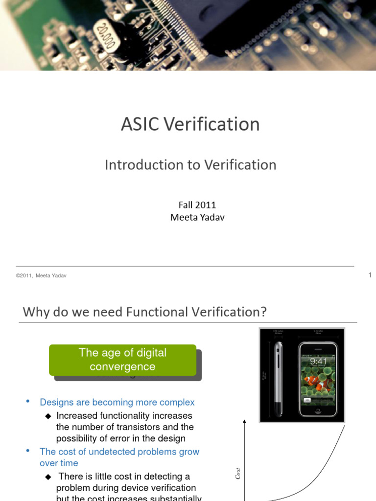 Lec2 Introduction | PDF | Formal Verification | Hardware Description Language