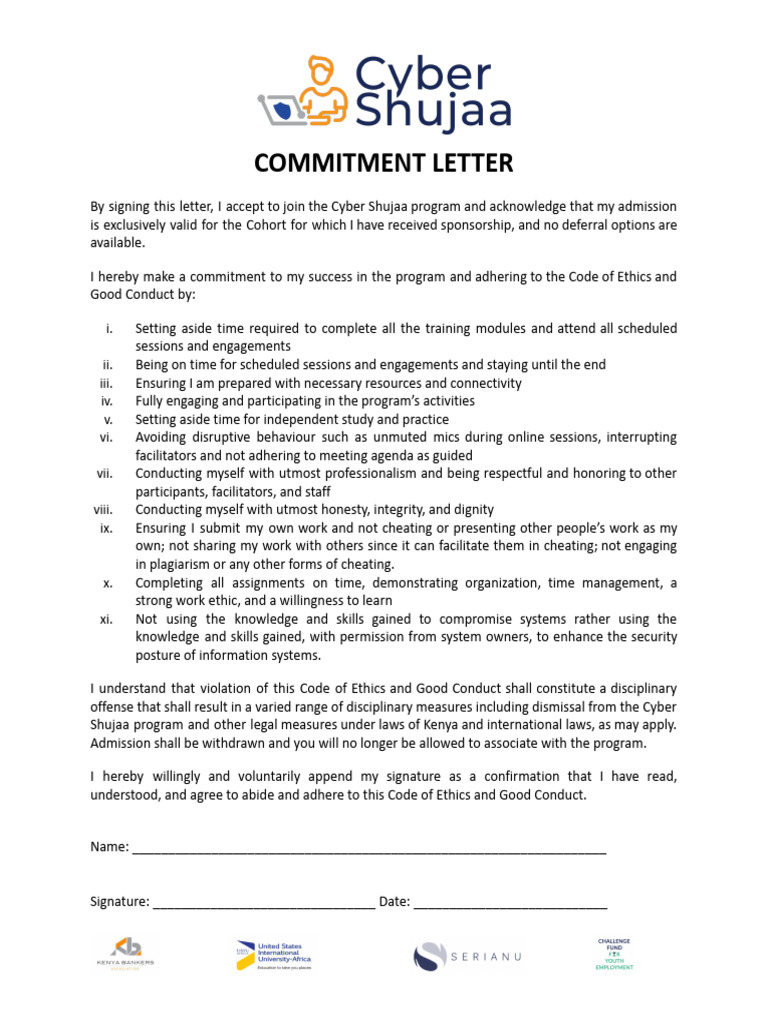 2023 08 Commitment Letter | PDF | Justice | Crime & Violence