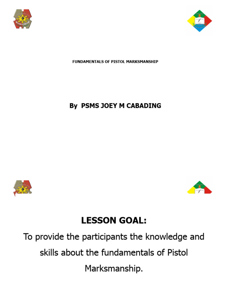 Fundamentals of Marksmanship by Joey C | PDF | Shooting | Trigger ...