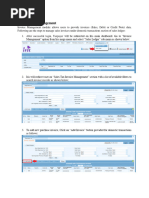 Managing Sales Returns in Tally | PDF | Invoice | Voucher