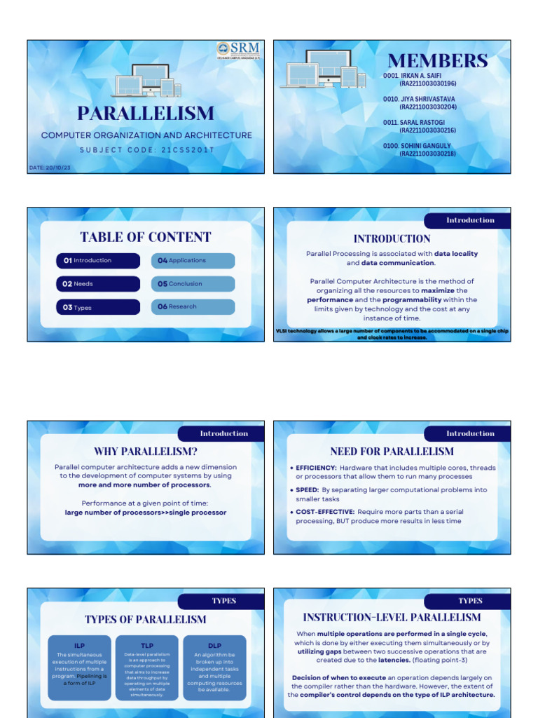 Coa PPT-2 | PDF | Parallel Computing | Computer Cluster