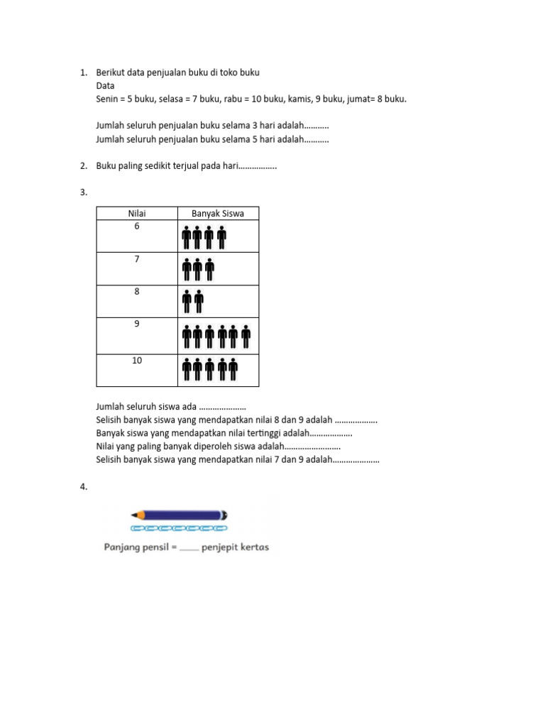 Berikut Data Penjualan Buku Di Toko Buku Pdf