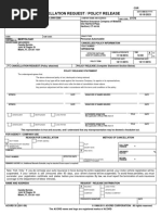 Accord 35 - Lost Policy Release (LPR) Form - Policy Cancellation ...