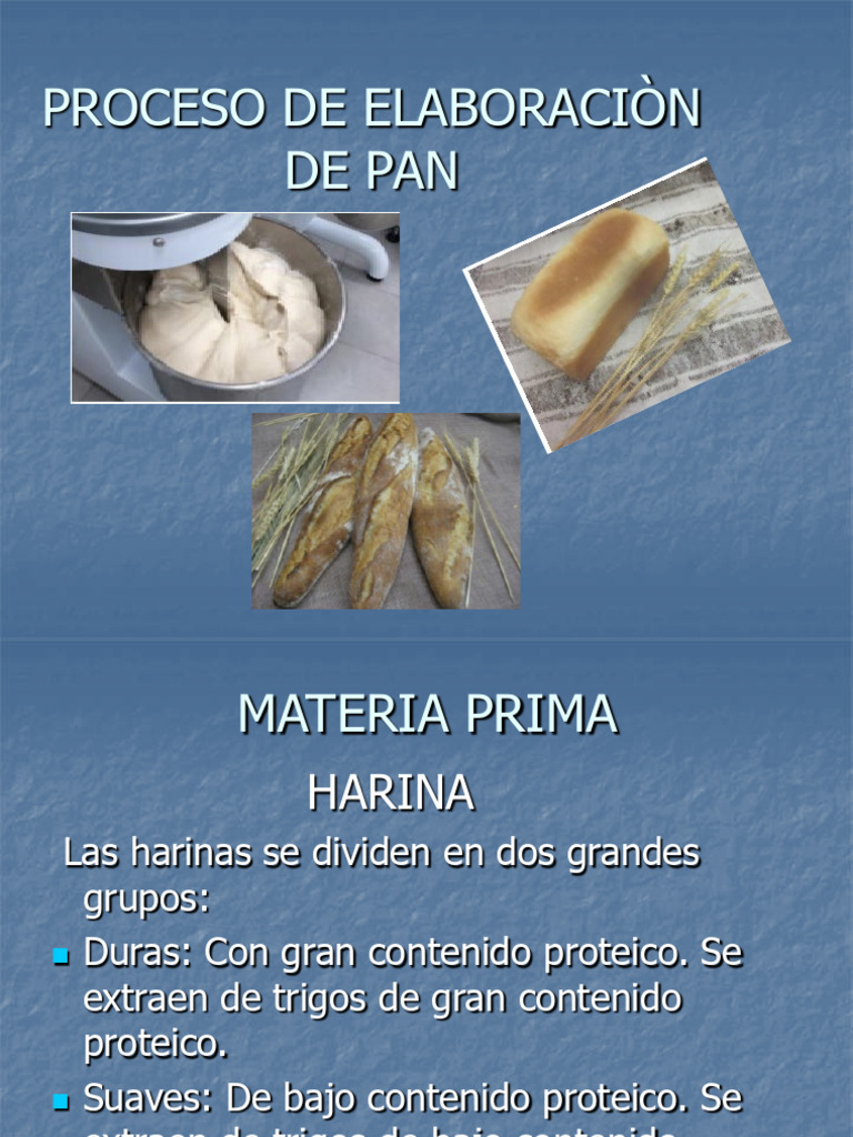 Elaboración de pan | PDF