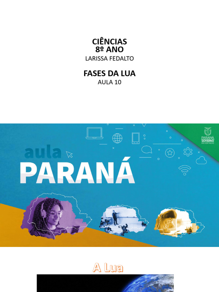 Fases Da Lua | PDF | Lua | Terra