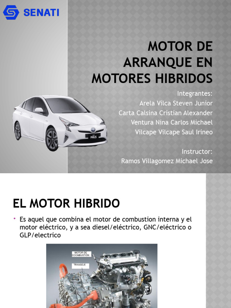 Funcionamiento del Motor Híbrido MG1 | PDF | Vehículo híbrido | Coche