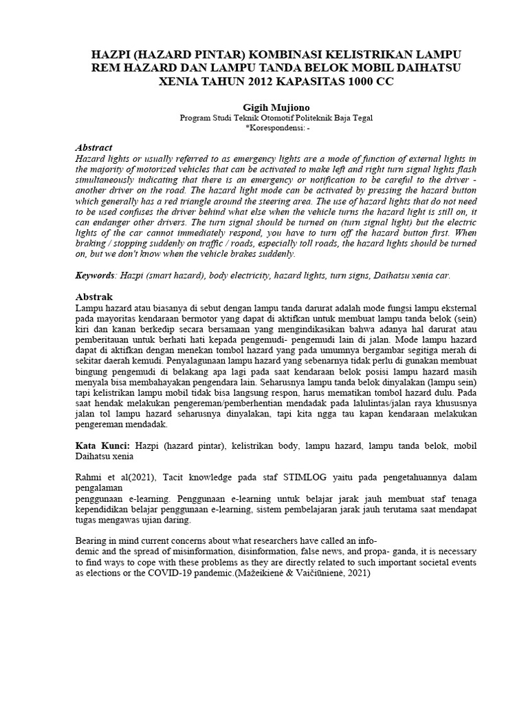 CONTOH JURNAL Fajar Adrian Rivai | PDF