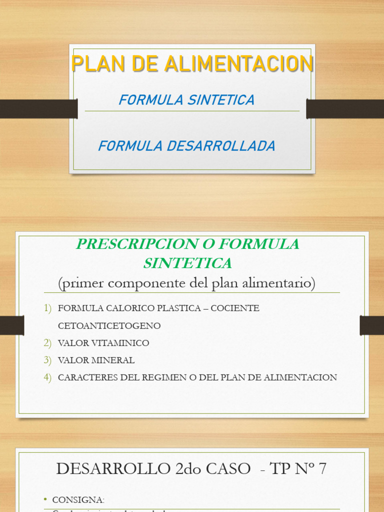 Plan de Alimentacion PDF | PDF
