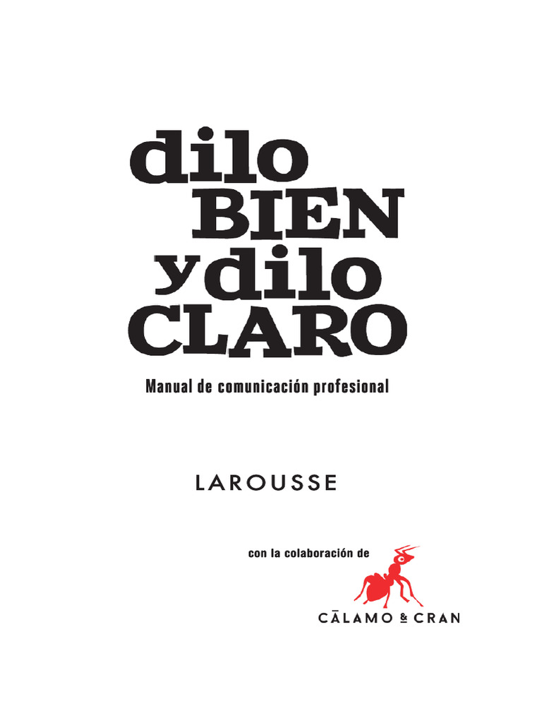 Qdoc - Tips - Dilo Bien y Dilo Claropdf | PDF | Comunicación humana ...
