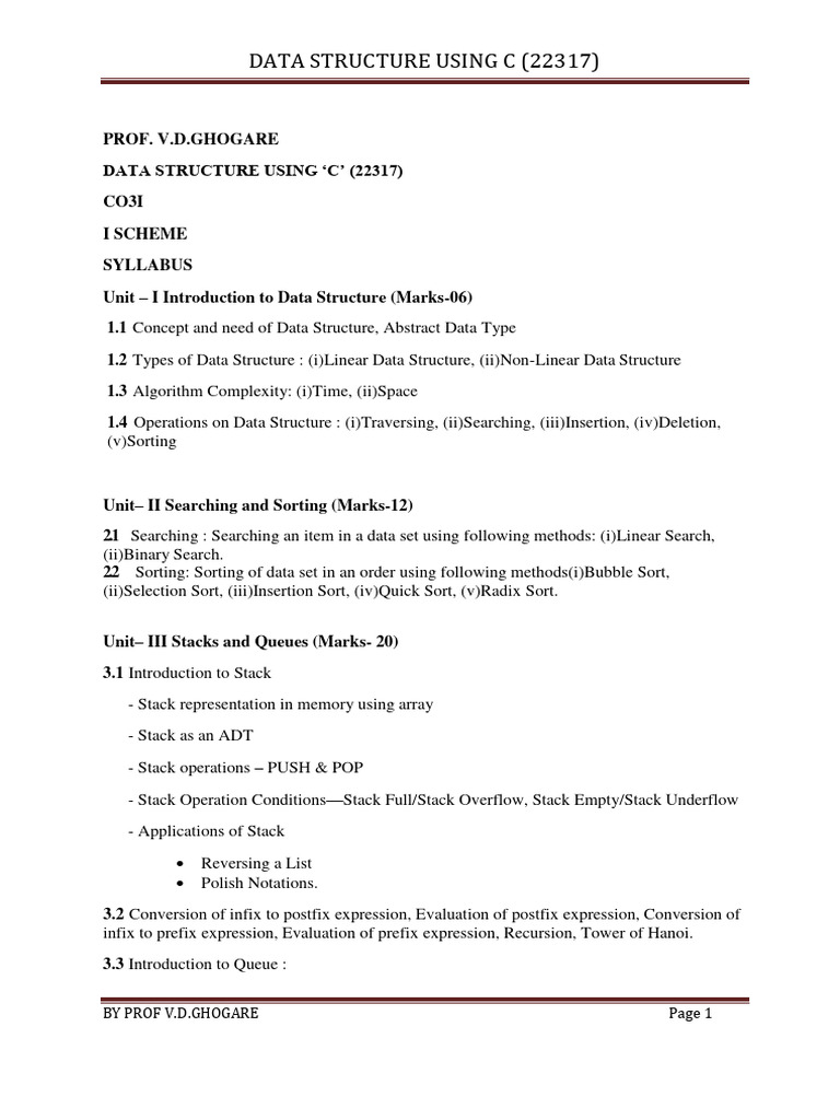 Dsu 22317 Notes | PDF