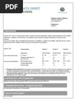 PVC Material Safety Data Sheet | PDF | Polyvinyl Chloride | Oxygen