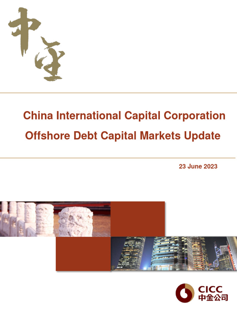 CICC DCM Weekly Market Update - 20230624 - VS | PDF | Inflation | Bonds (Finance)