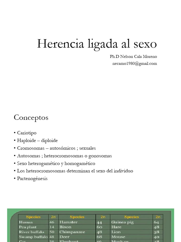AA6 Herencia Ligada Al Sexo | Descargar gratis PDF | Dominancia (Genética) | Sexo
