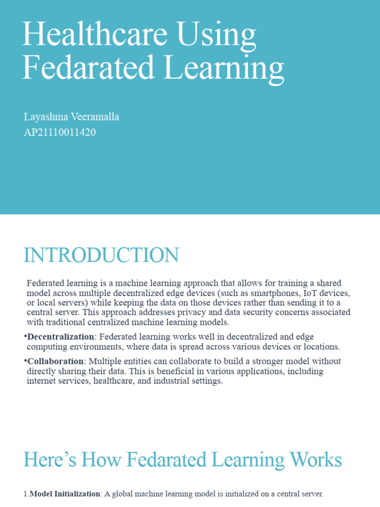 Healthcare Using FL | PDF | Health Care | Personalized Medicine