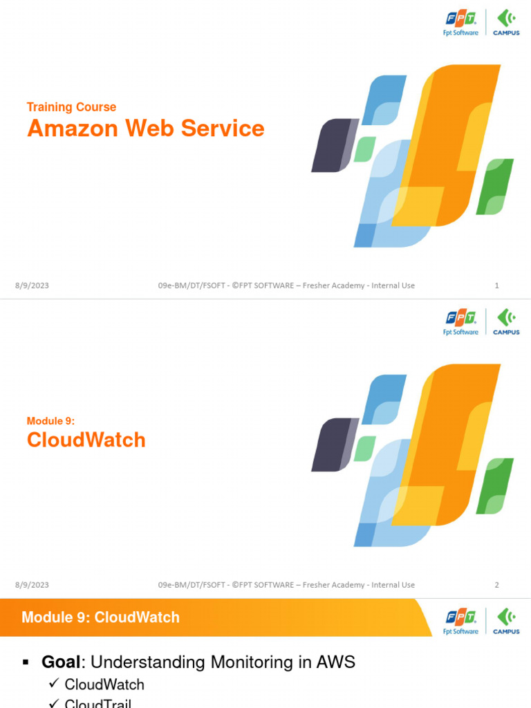 Training AWS - Module 9 - CloudWatch | PDF