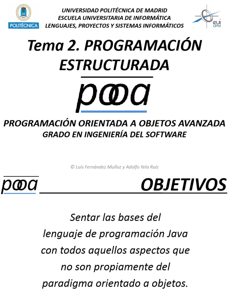 Java: Programación Estructurada | PDF | Puntero (Programación de ...
