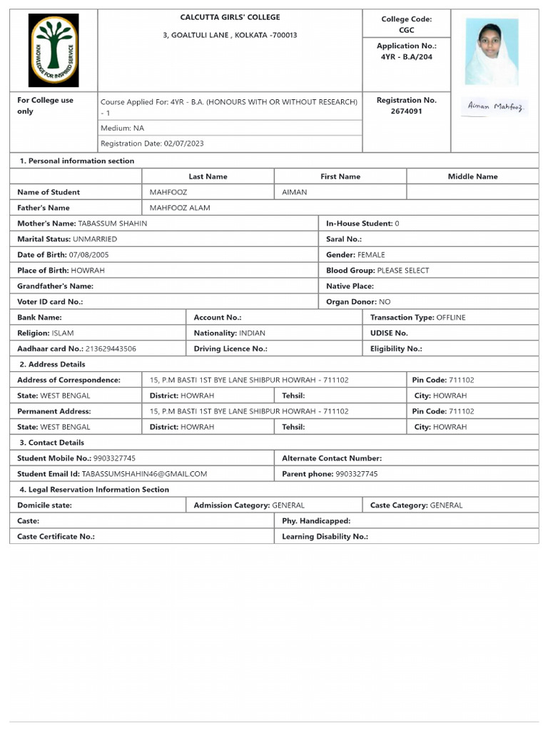 Application CGC | PDF