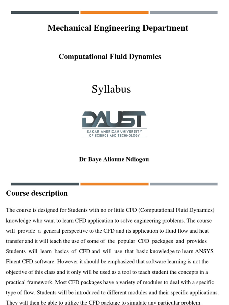 Intro To CFD Lecture 1 | PDF