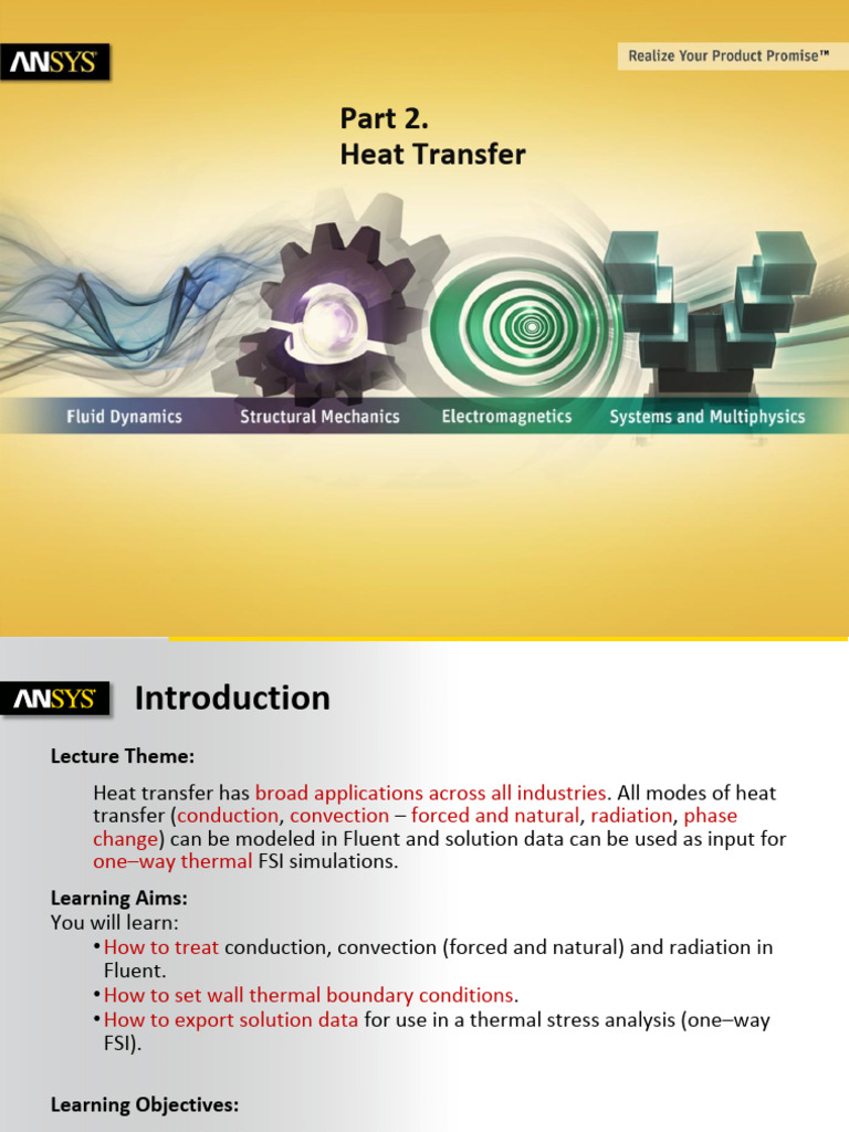 Heat Transfer CFD | PDF | Heat Transfer | Convection