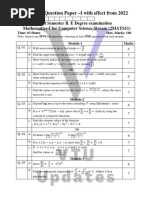 BMATS101-All MQP's & VTU QP'S, Merged | PDF | Algebra | Mathematical Analysis
