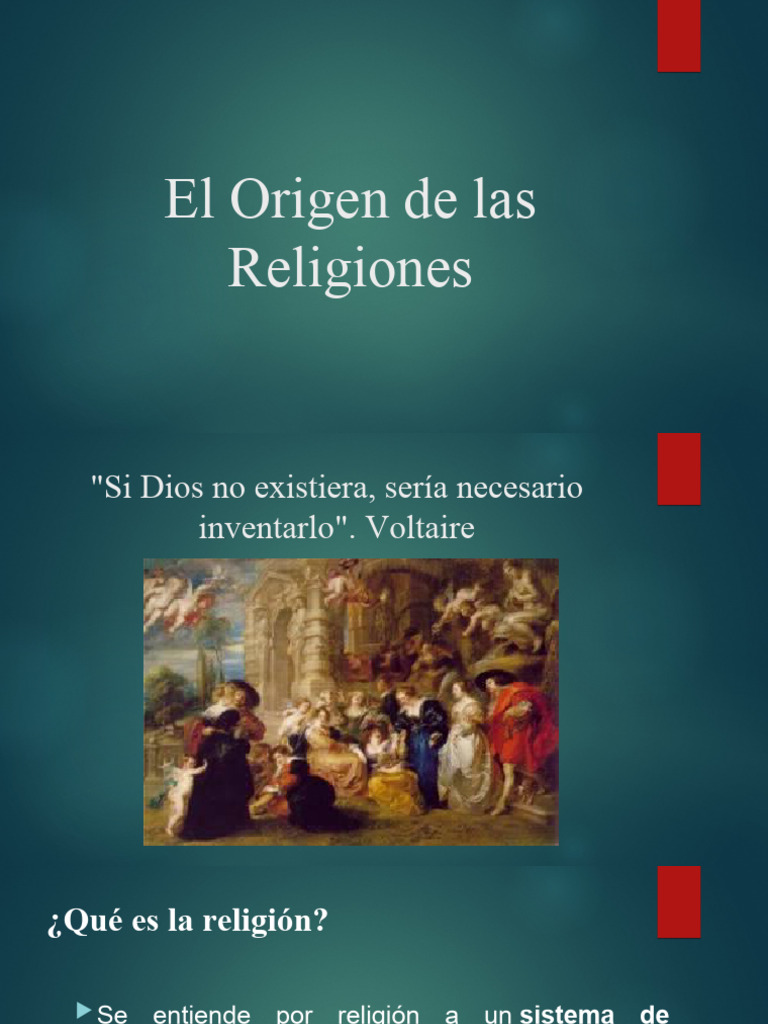 El Origen de Las Religiones | PDF | Monoteísmo | Politeísmo