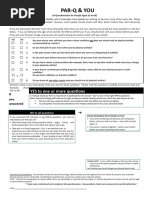 Physical Fitness Test Form | PDF