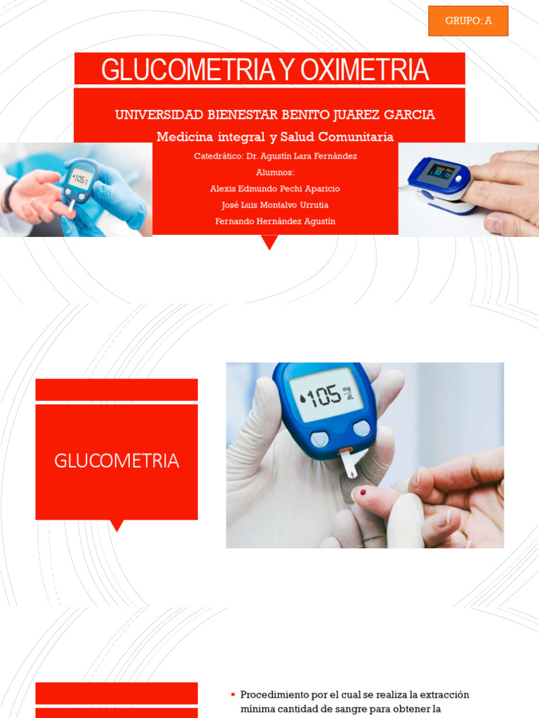 Glucometria Dr. Agustin. | PDF | Salud y bienestar