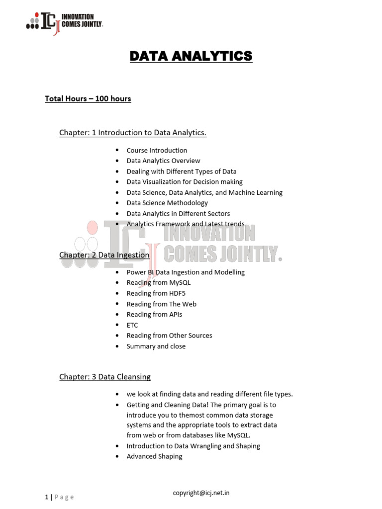 Data Analytics | Download Free PDF | Data Analysis | Data