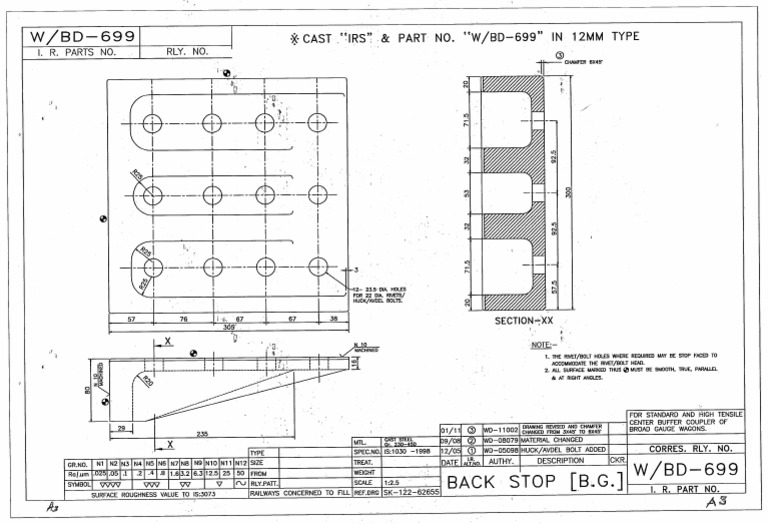 WBD-699 Alt.3 (Back Stop) | PDF