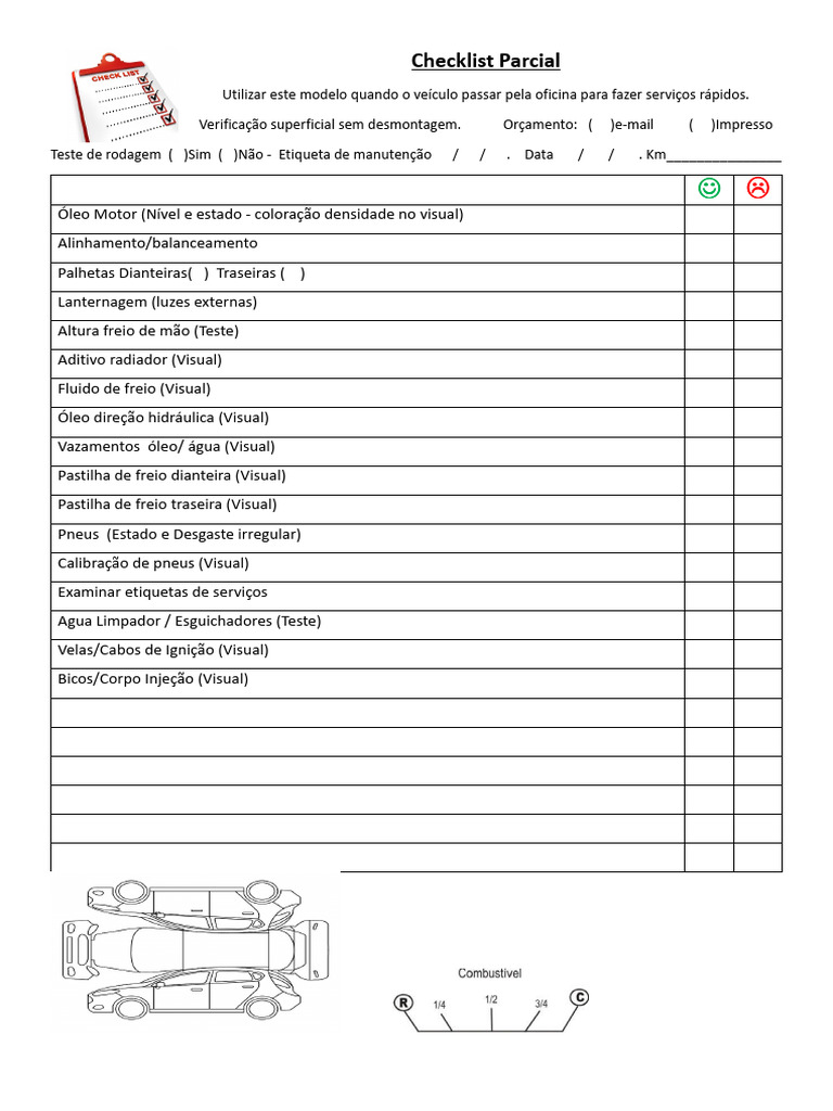 Checklist Parcial | PDF